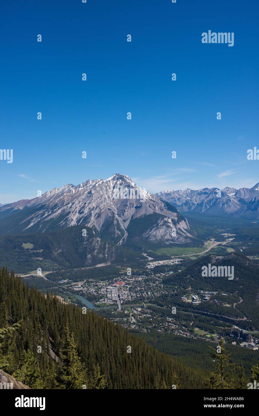 Banff town aerial hi-res stock photography and images - Alamy