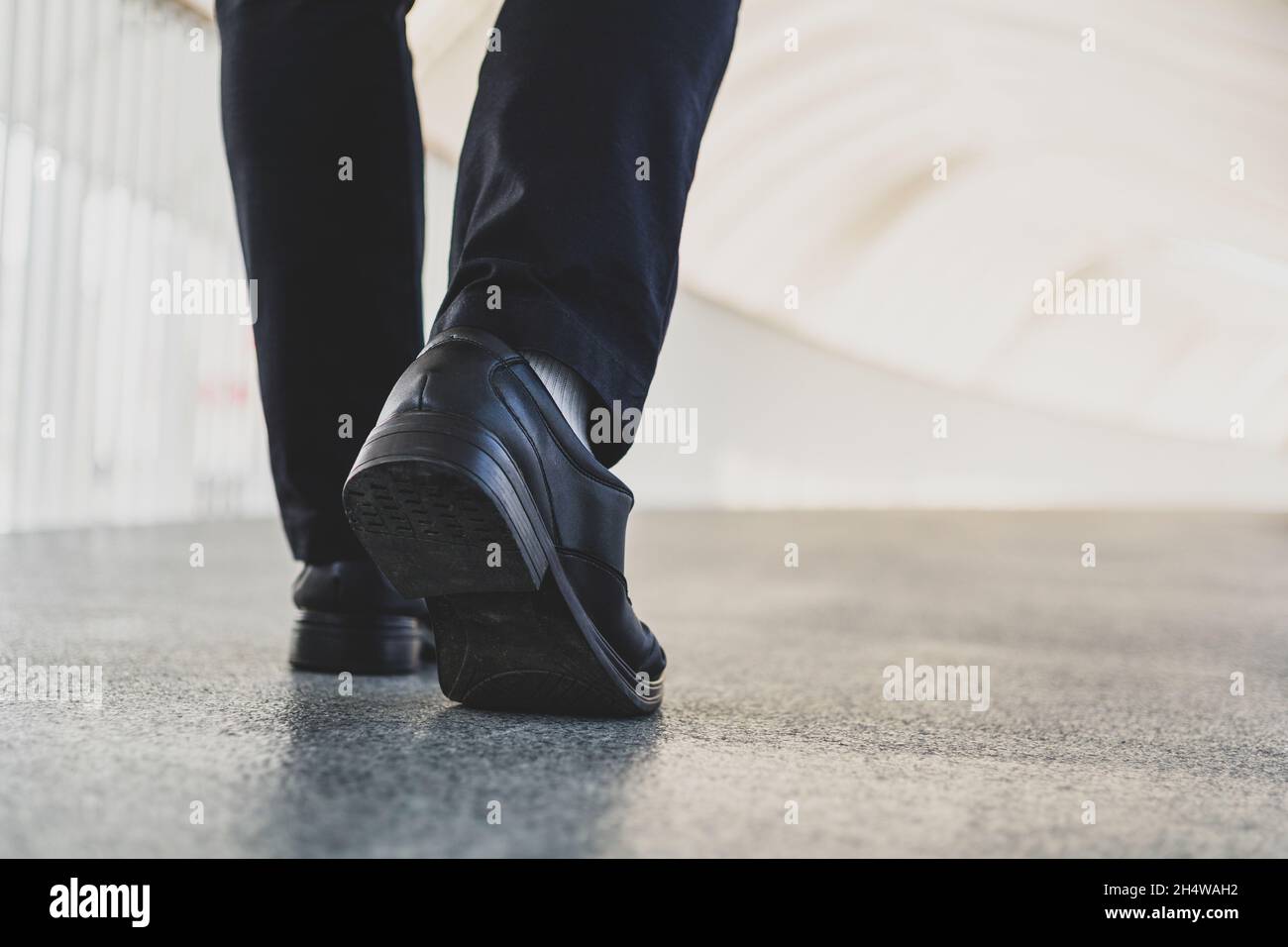 Close up legs businessman hi-res stock photography and images - Alamy