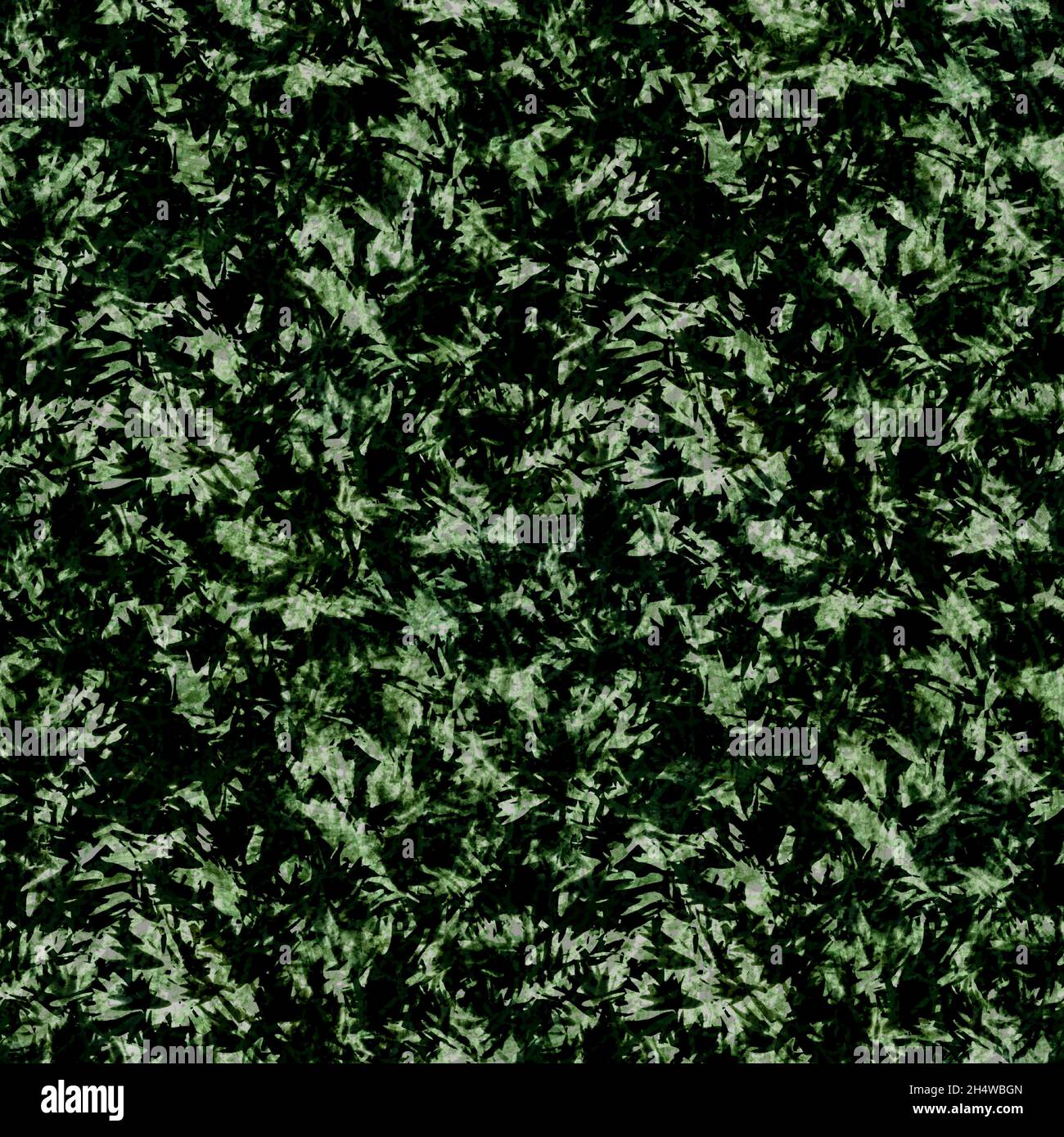 Forest green jungle nature texture. Seamless foliage leaf 2 tone design ...