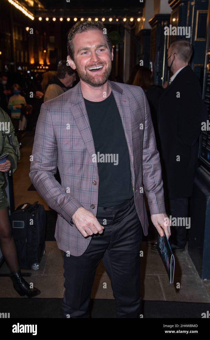 London, UK. 04th Nov, 2021. Mark Stanley attends the West End premiere ...