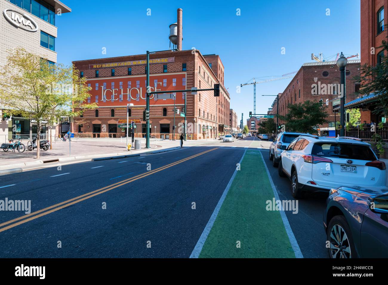 IceHouse tavern building at Denver, Colorado, USA Stock Photo - Alamy