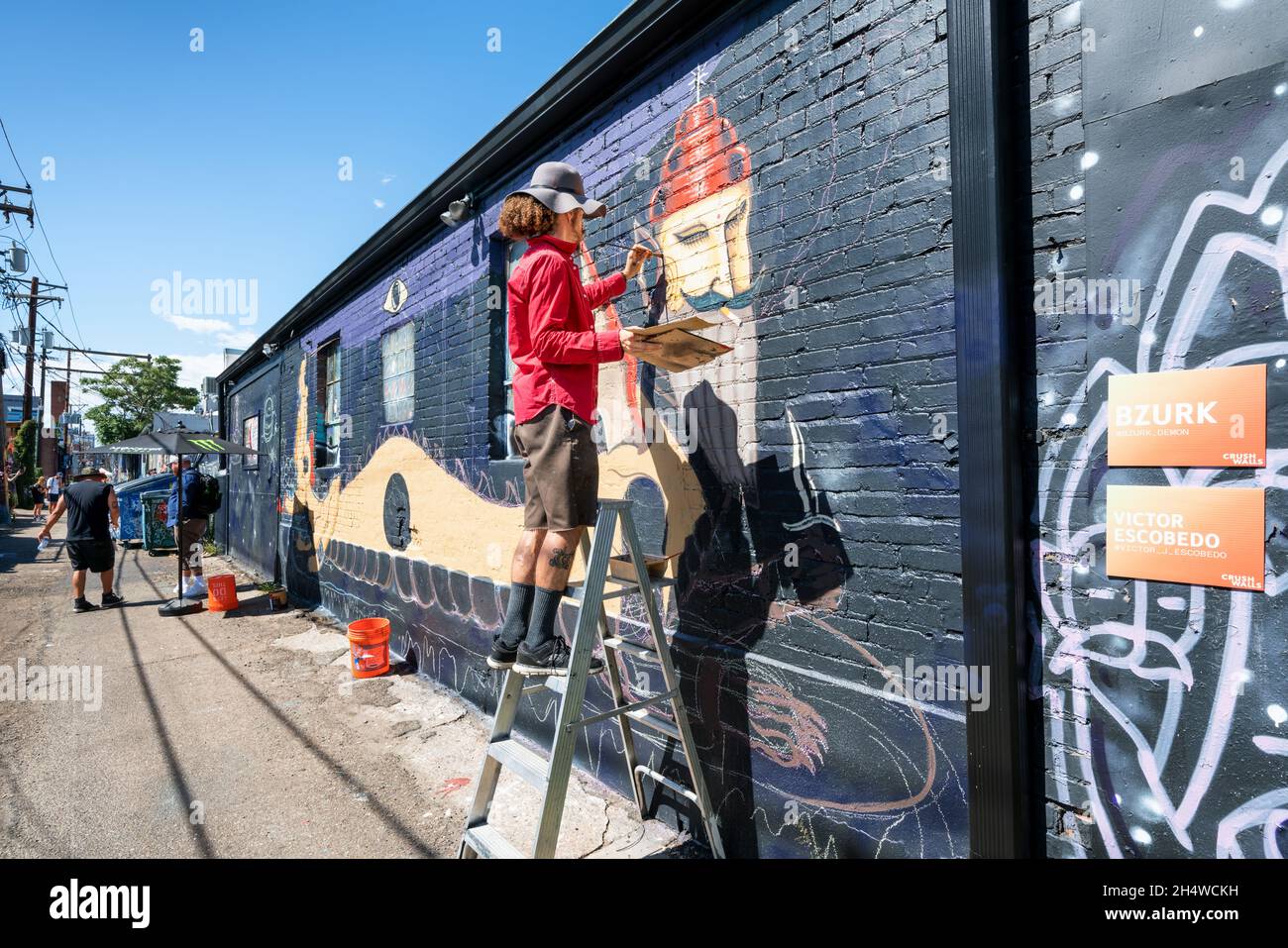 River north art district rino denver hi-res stock photography and ...