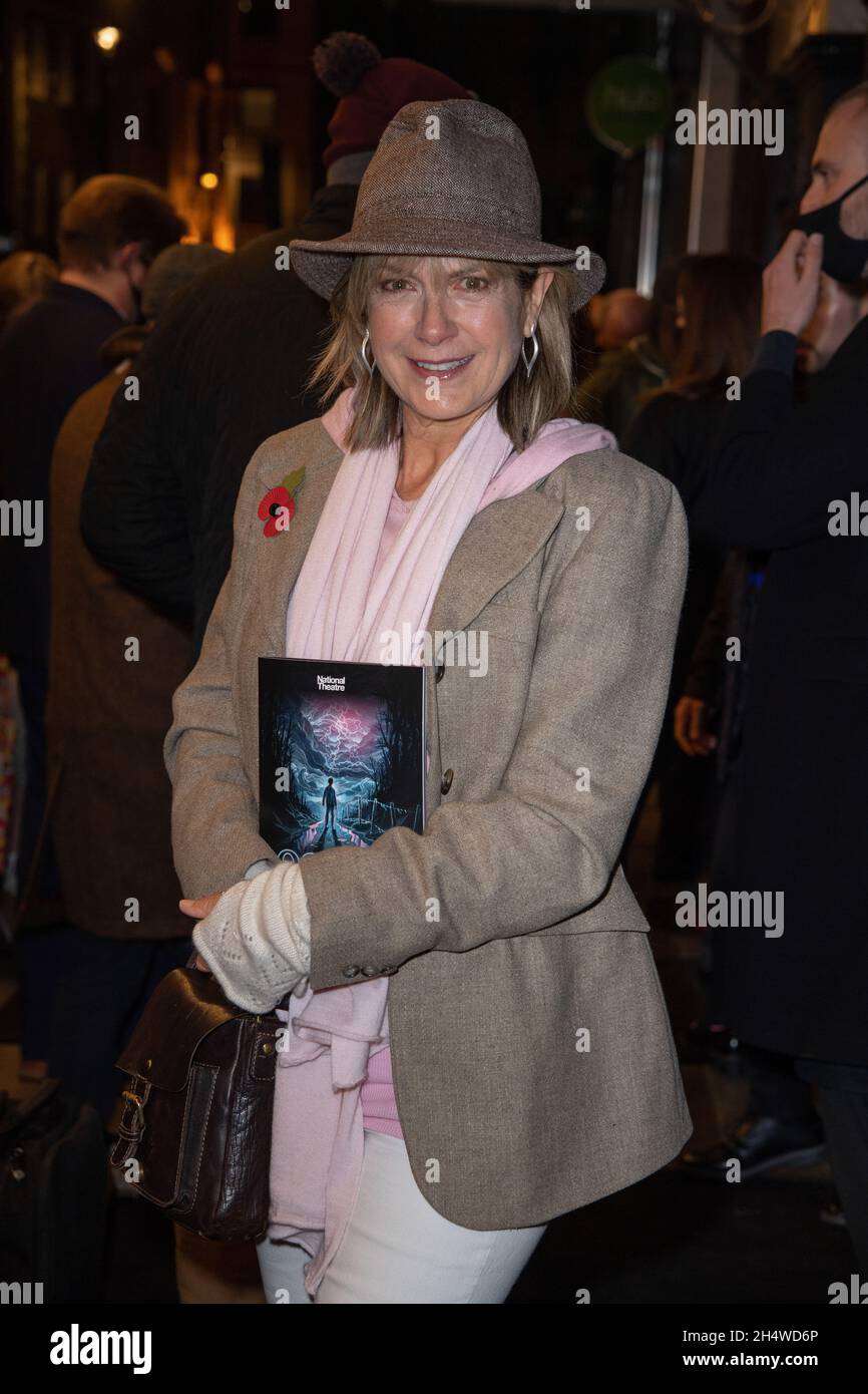 Penny Smith attends the West End premiere of National Theatre's 'The ...