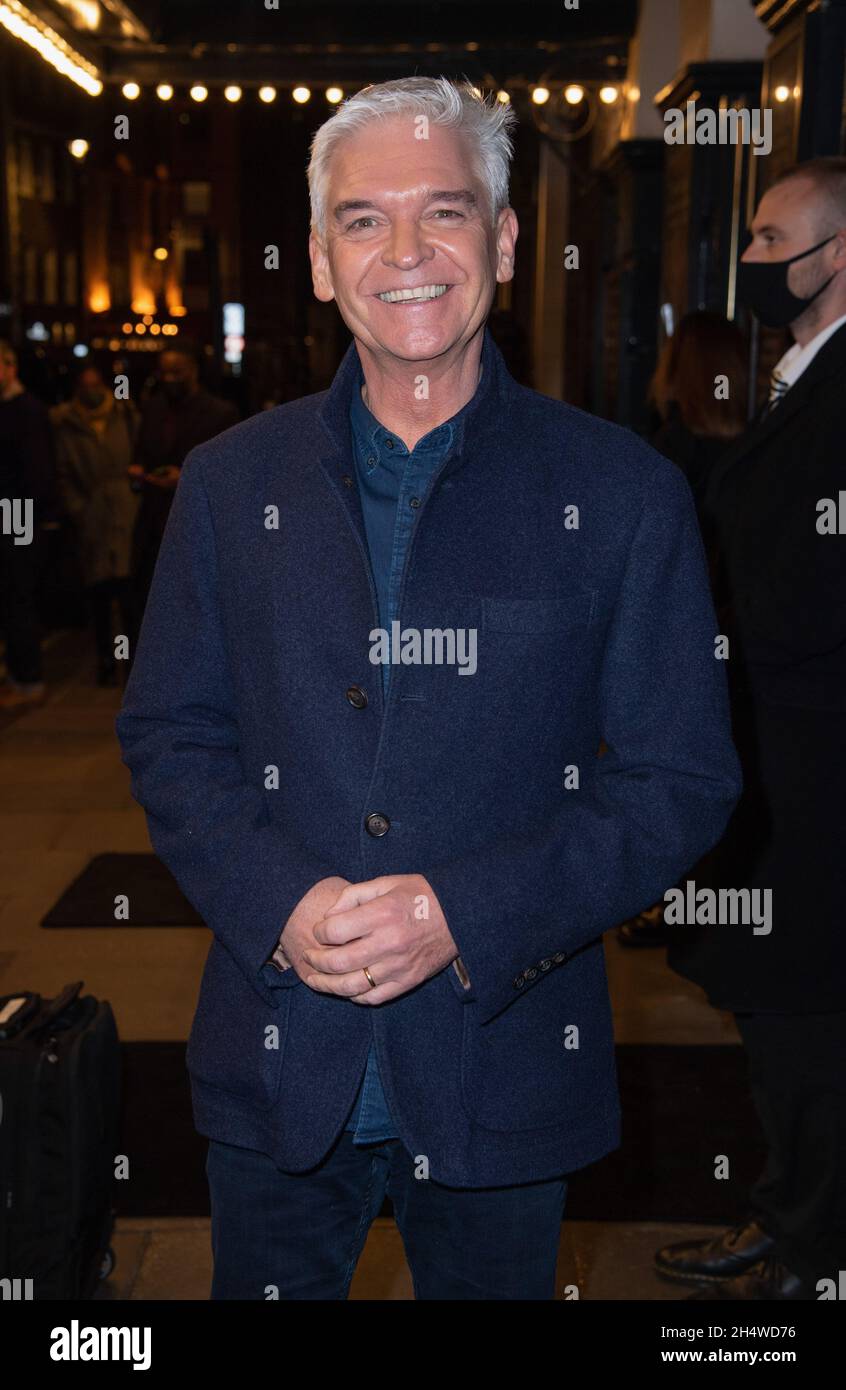 Phillip Schofield attends the West End premiere of National Theatre's ...