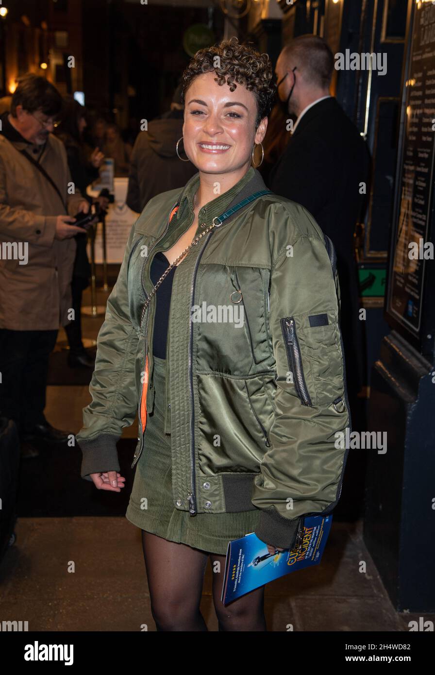 Rochenda Sandall attends the West End premiere of National Theatre's ...