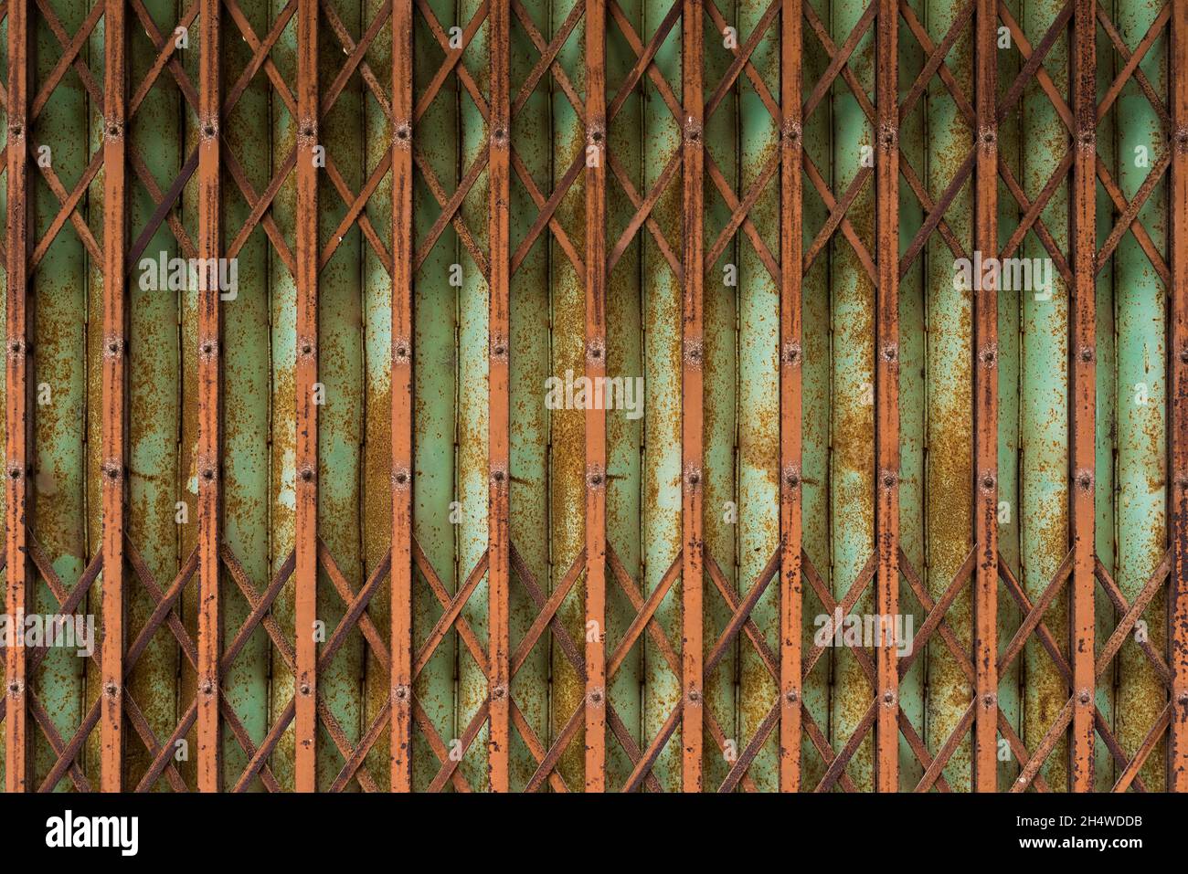 Old Steel gate background texture Stock Photo - Alamy