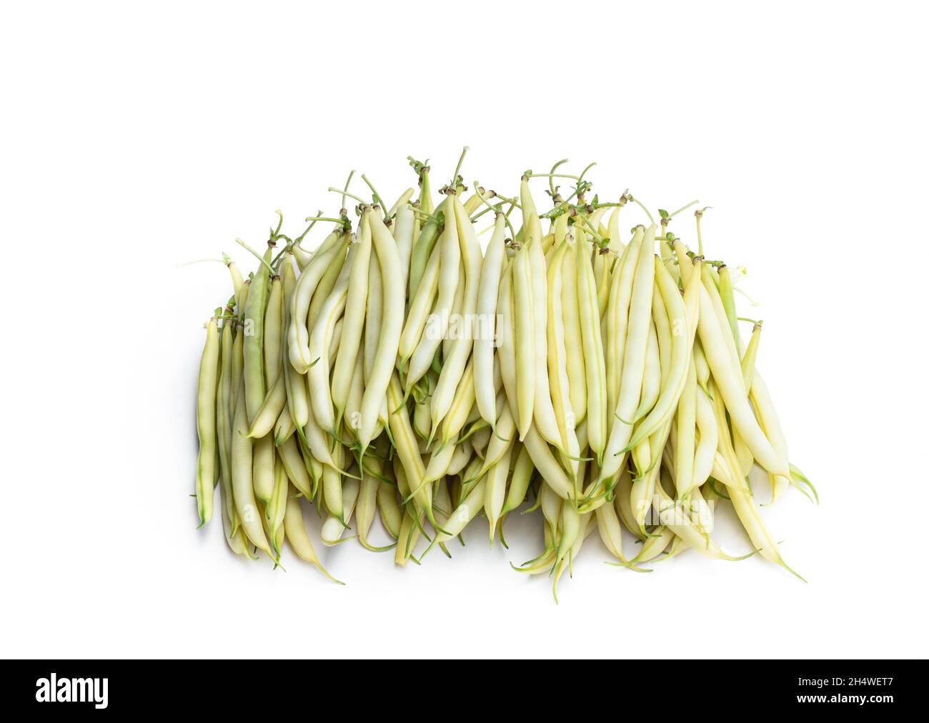 Young string green beans Cut Out Stock Images & Pictures - Alamy
