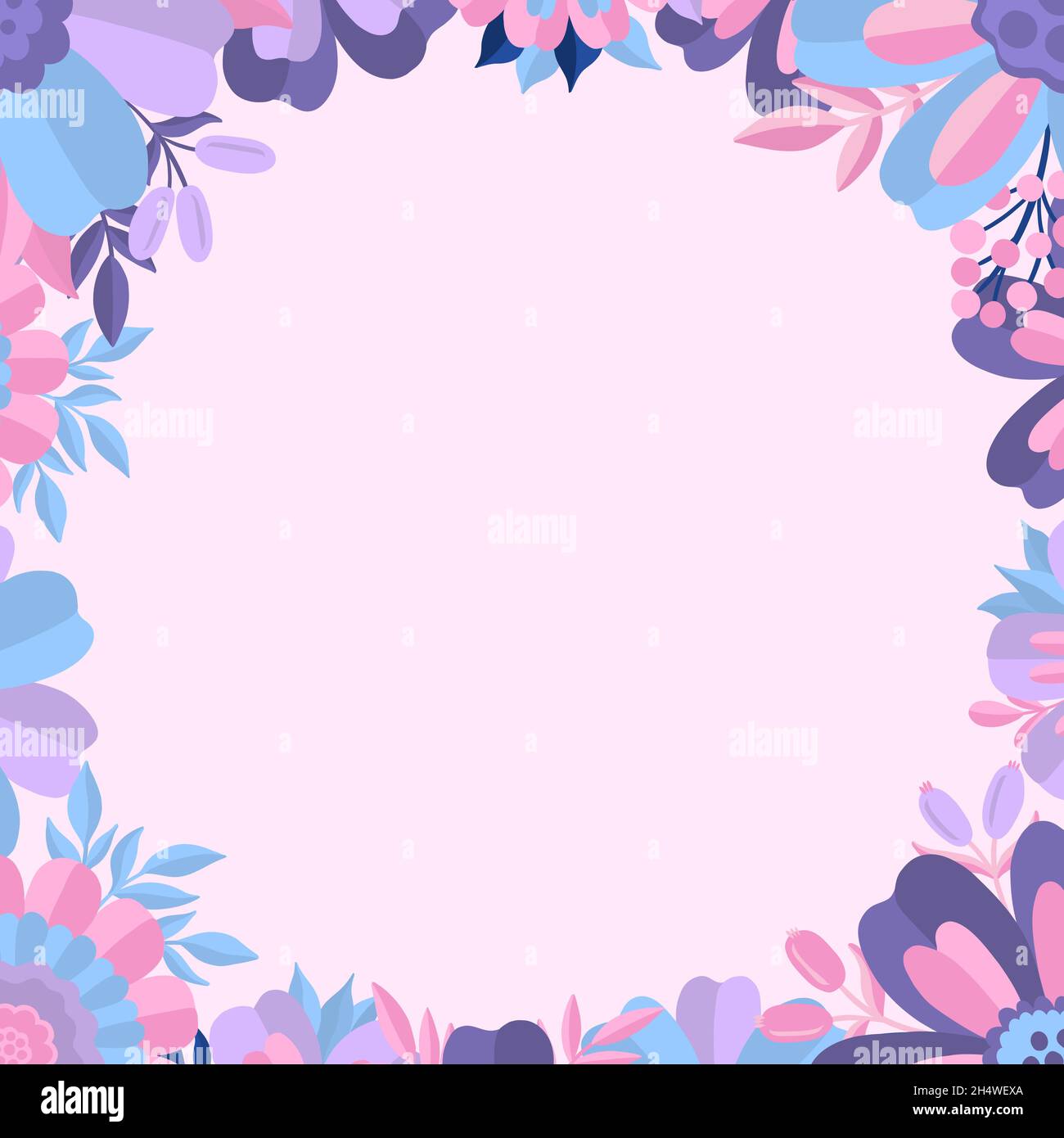 Flower elegant frame romantic style.Vintage floral background ...