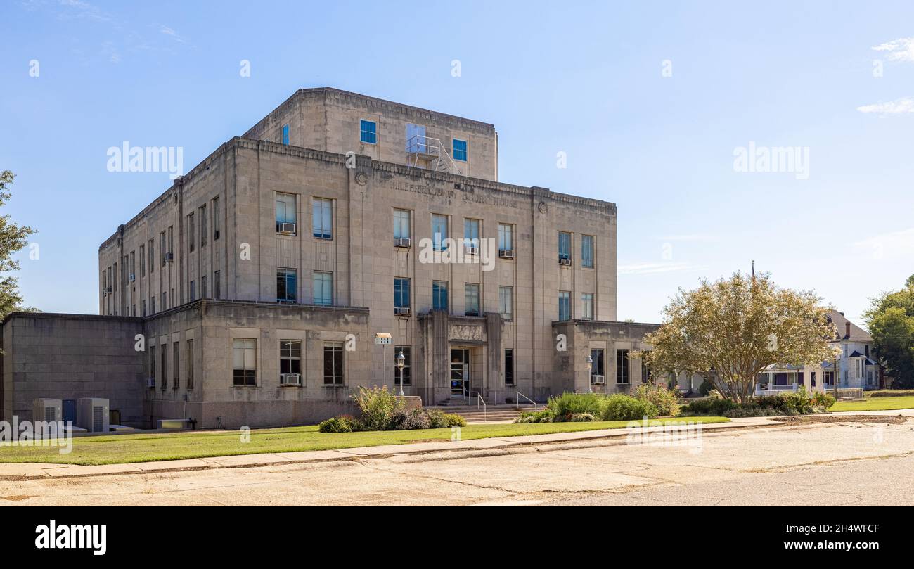 Texarkana, Arkansas, USA - September 26, 2021: The Historic Miller ...