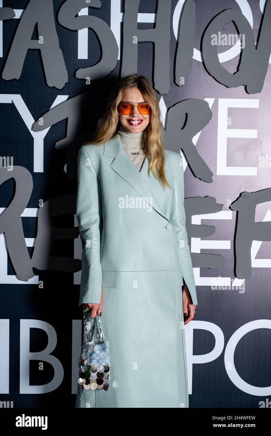 Doha, Qatar. 04th Nov, 2021. Russian model Natalia Vodianova, also ...