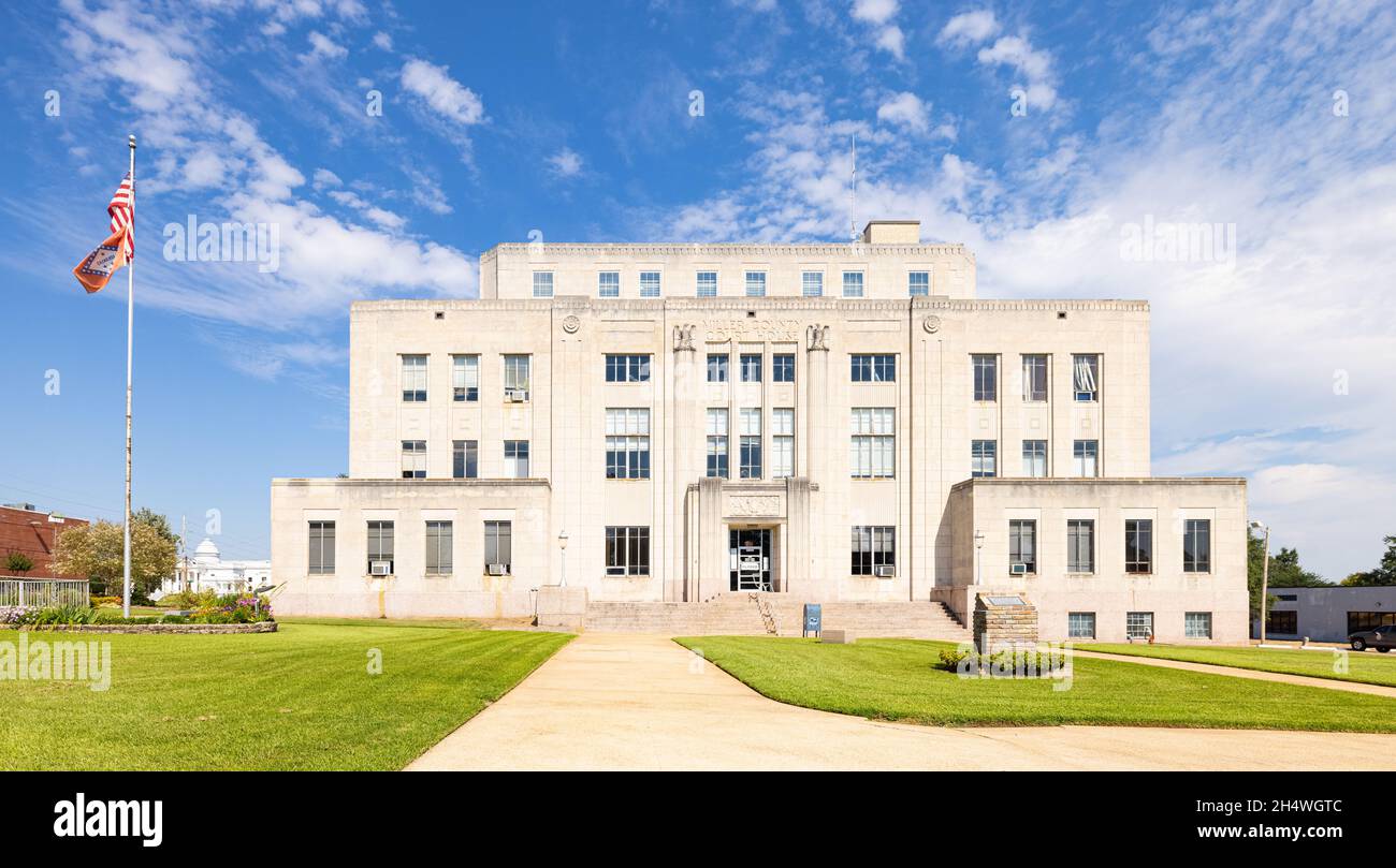 Texarkana, Arkansas, USA - September 26, 2021: The Historic Miller ...