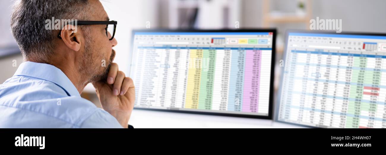 Medical Coding Bill And Billing Codes Spreadsheets Stock Photo - Alamy
