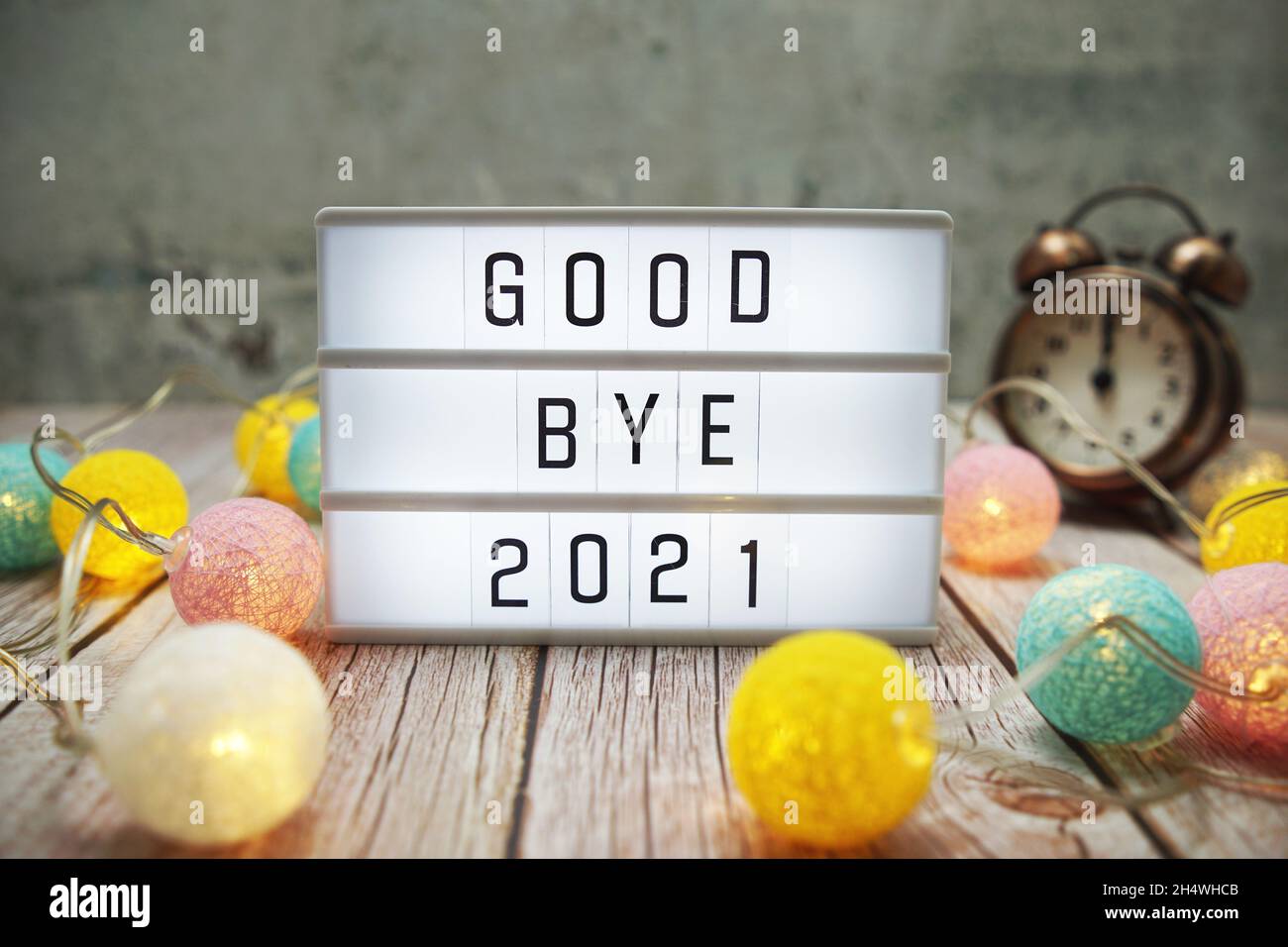 Goodbye 2021 party hi-res stock photography and images - Alamy