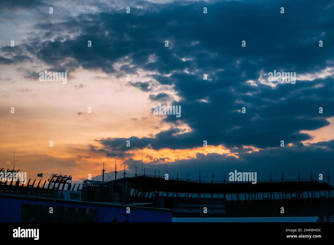 landscape, paysage, during the Formula 1 Gran Premio De La Ciudad De ...