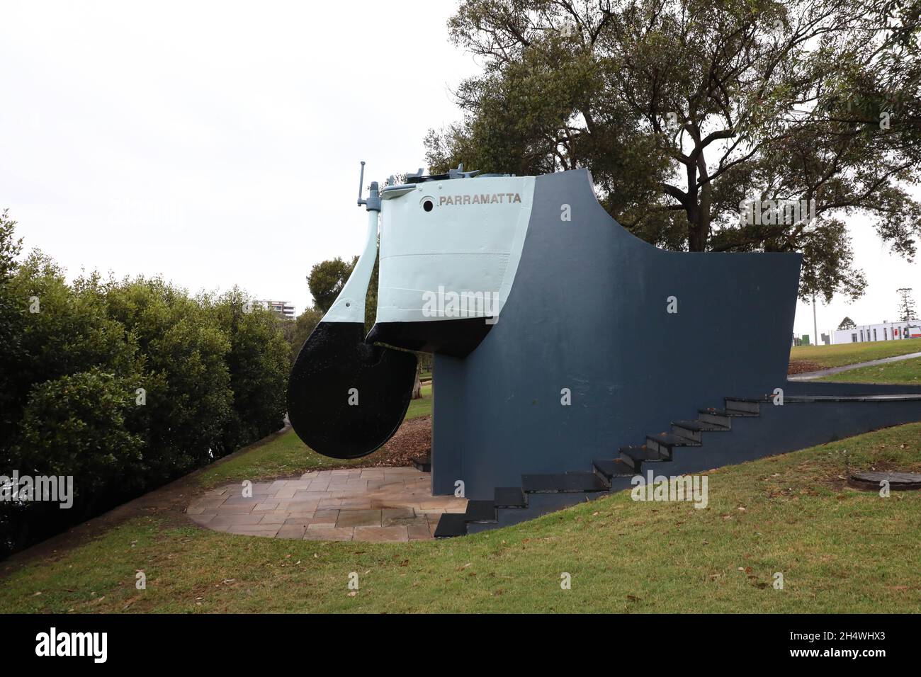 HMAS Parramatta at Queen’s Wharf Reserve, Parramatta Stock Photo - Alamy