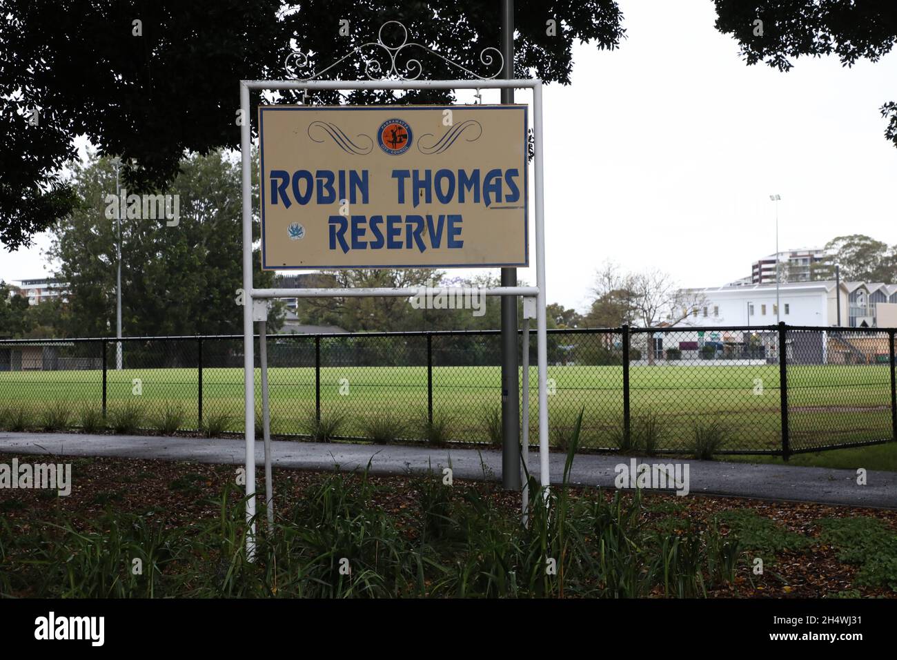 Robin Thomas Reserve, Parramatta Stock Photo - Alamy