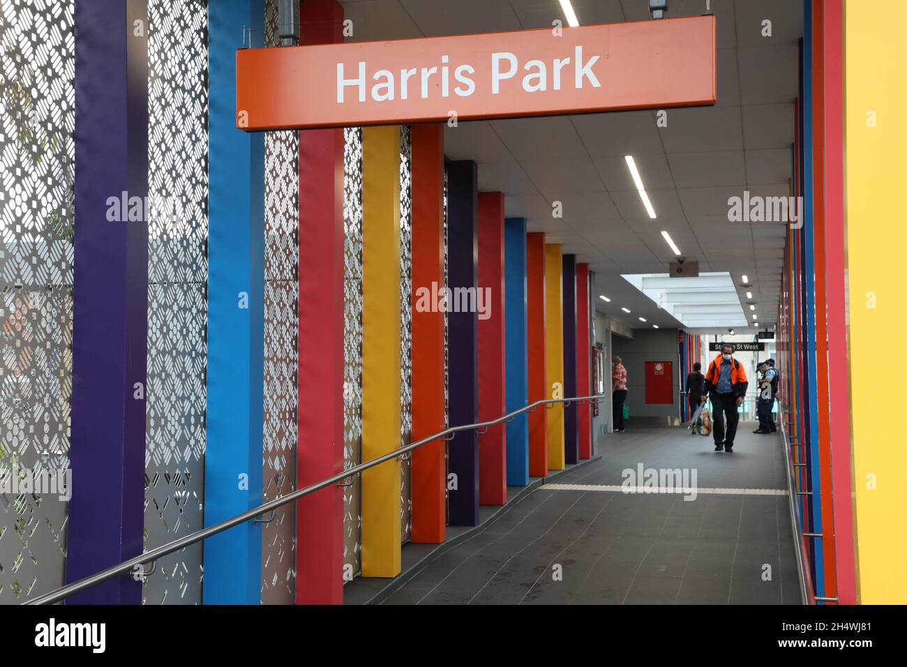 Harris Park train station, Sydney, NSW, Australia Stock Photo - Alamy