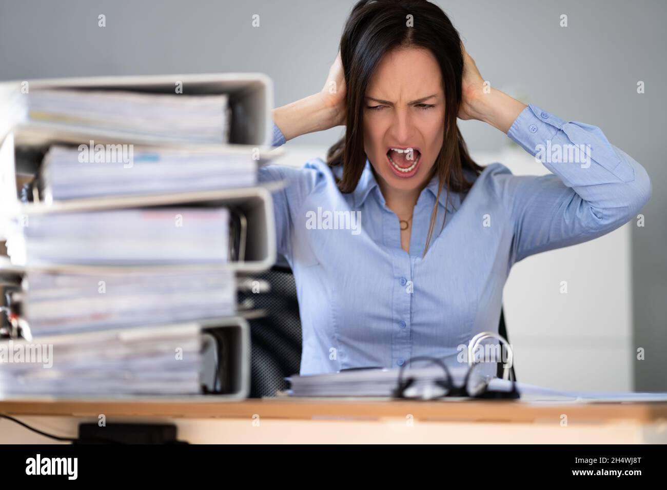 Employee and boss hi-res stock photography and images - Alamy