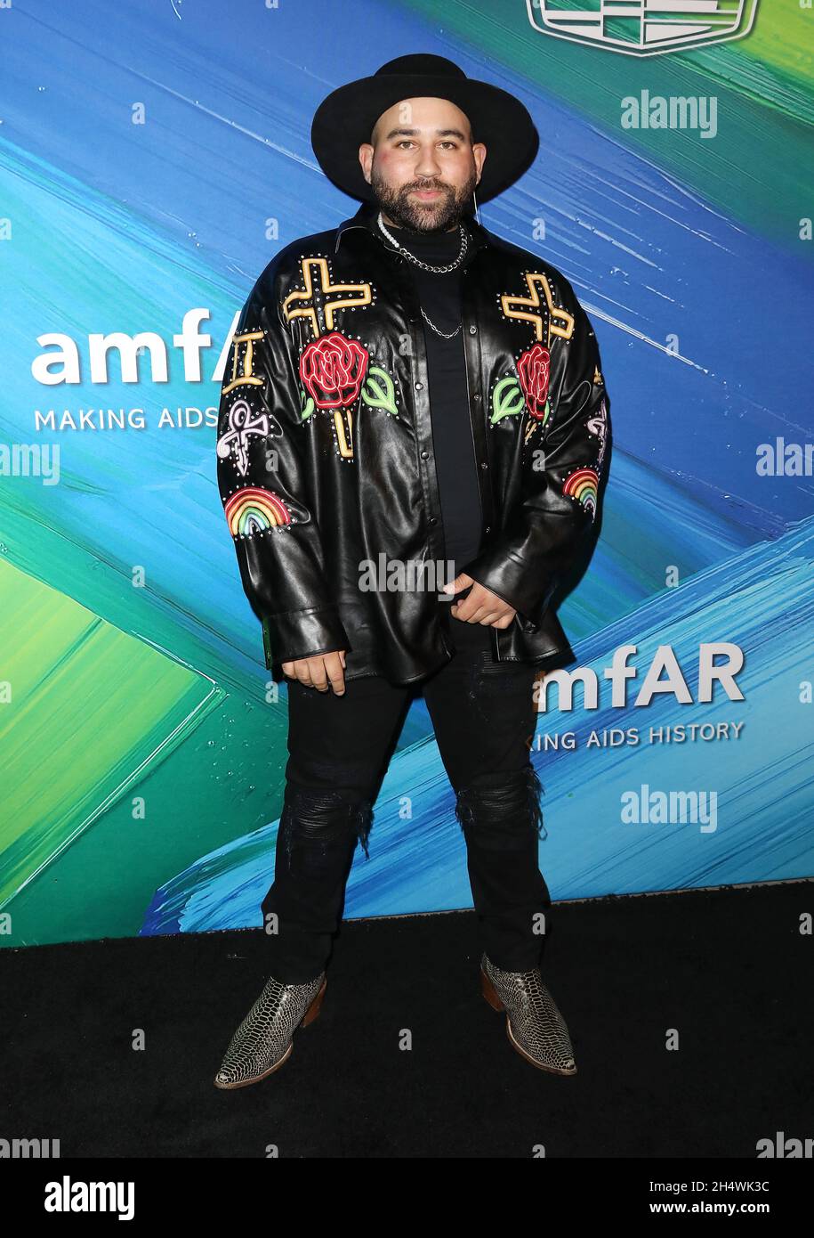 Los Angeles, USA. 04th Nov, 2021. Parson James at the amfAR Gala Los ...