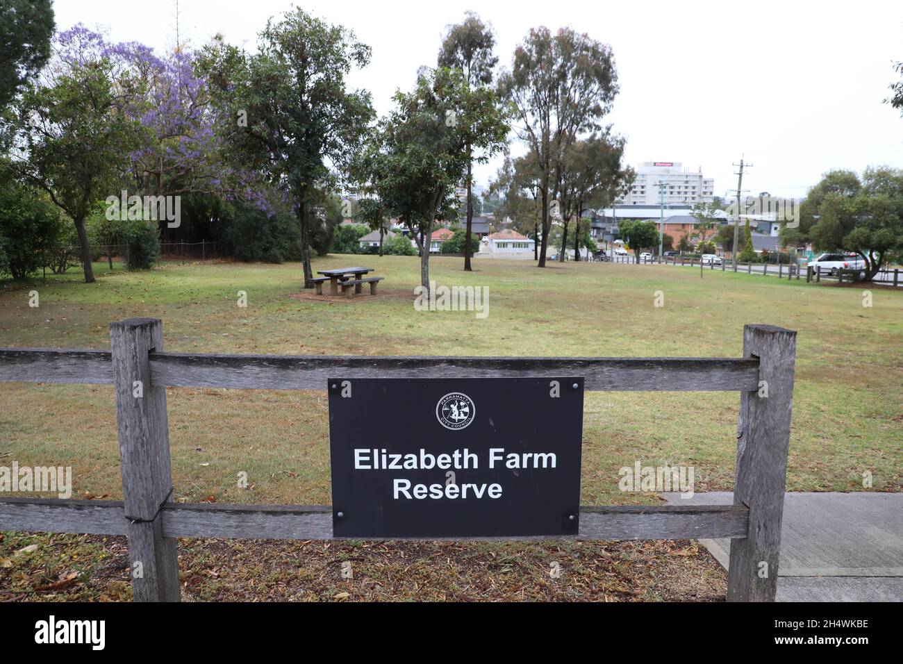 Elizabeth Farm Reserve, Rosehill, Sydney, NSW, Australia Stock Photo ...