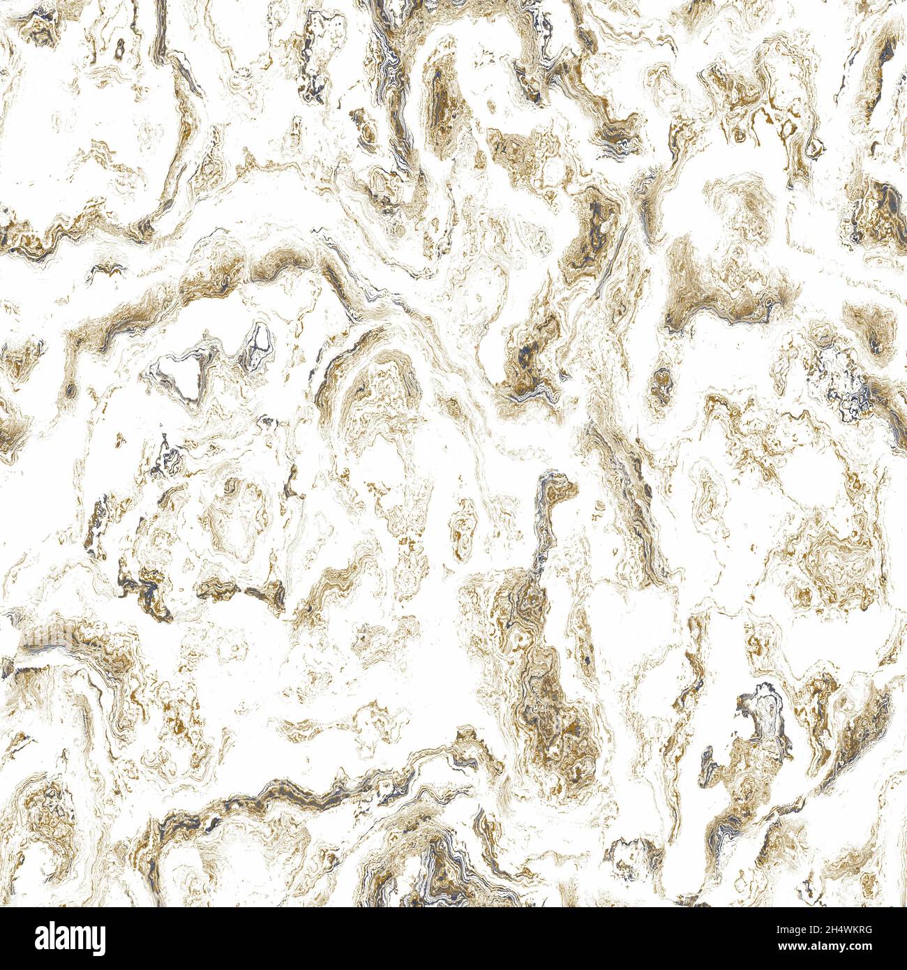 White tonal marbled seamless texture. Irregular pale ink blotch paint ...