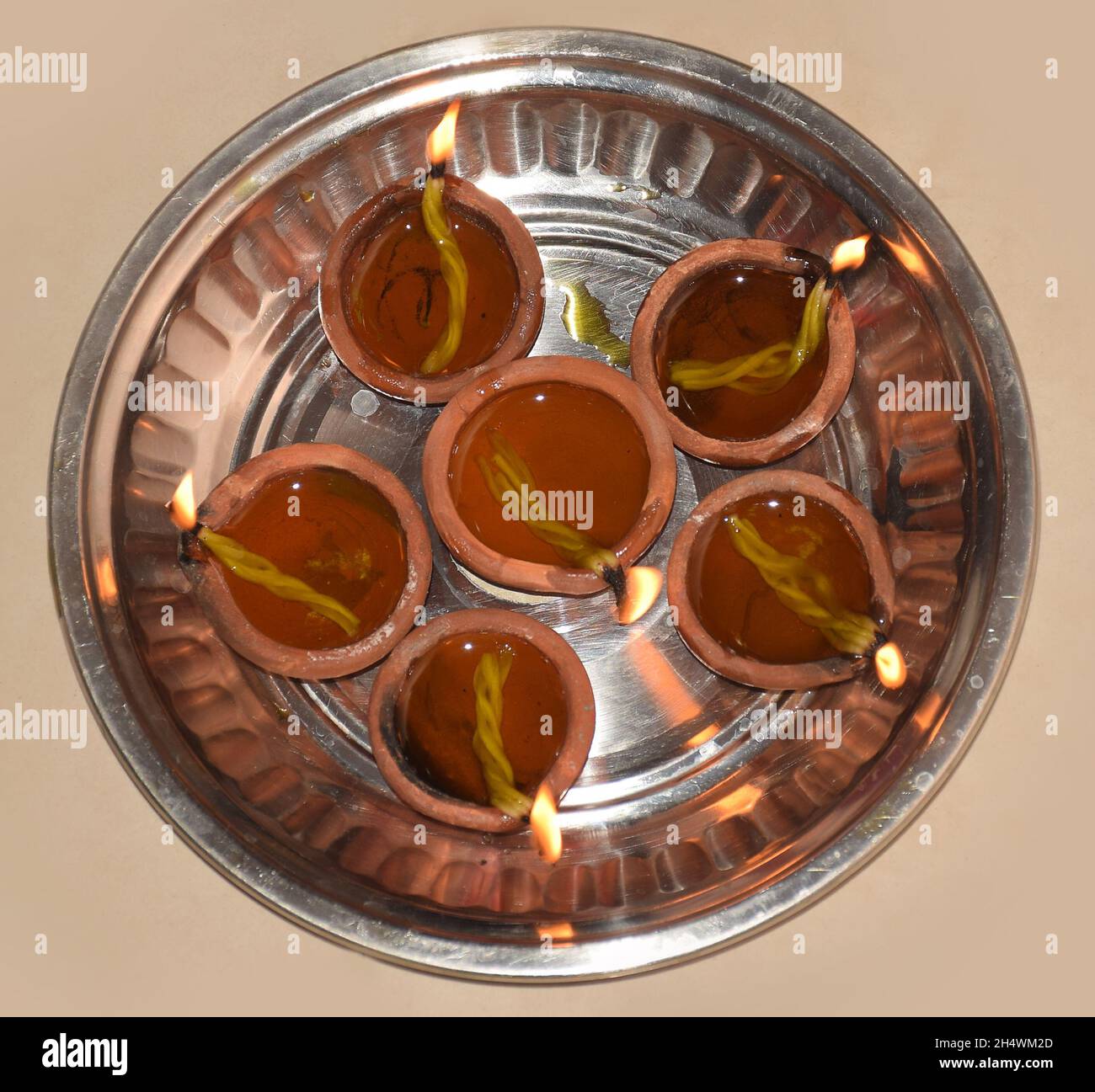 Ignited diya hi-res stock photography and images - Alamy