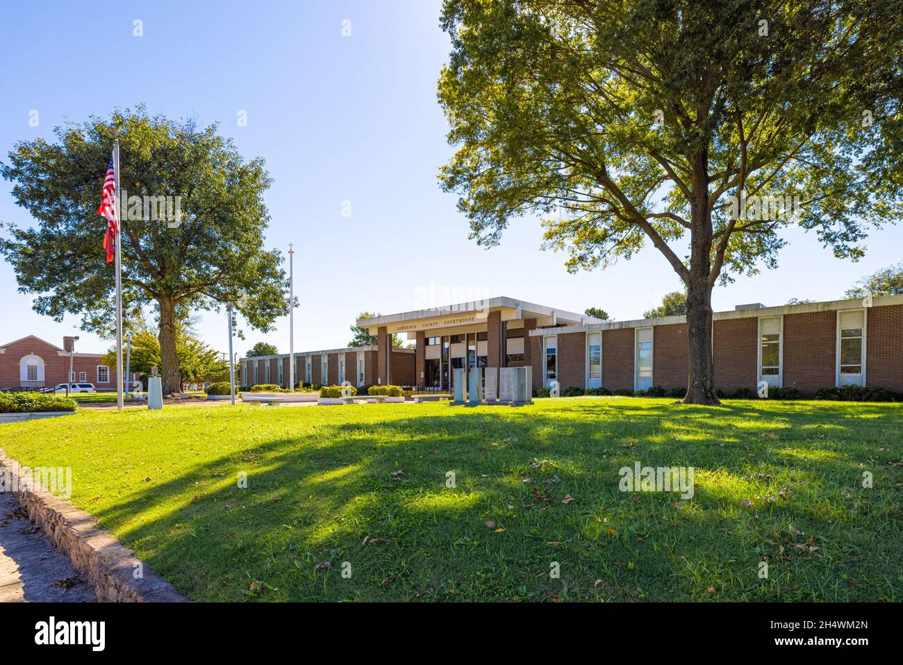 Walnut Ridge, Arkansas, USA - October 18, 2021: The Lawrence County ...