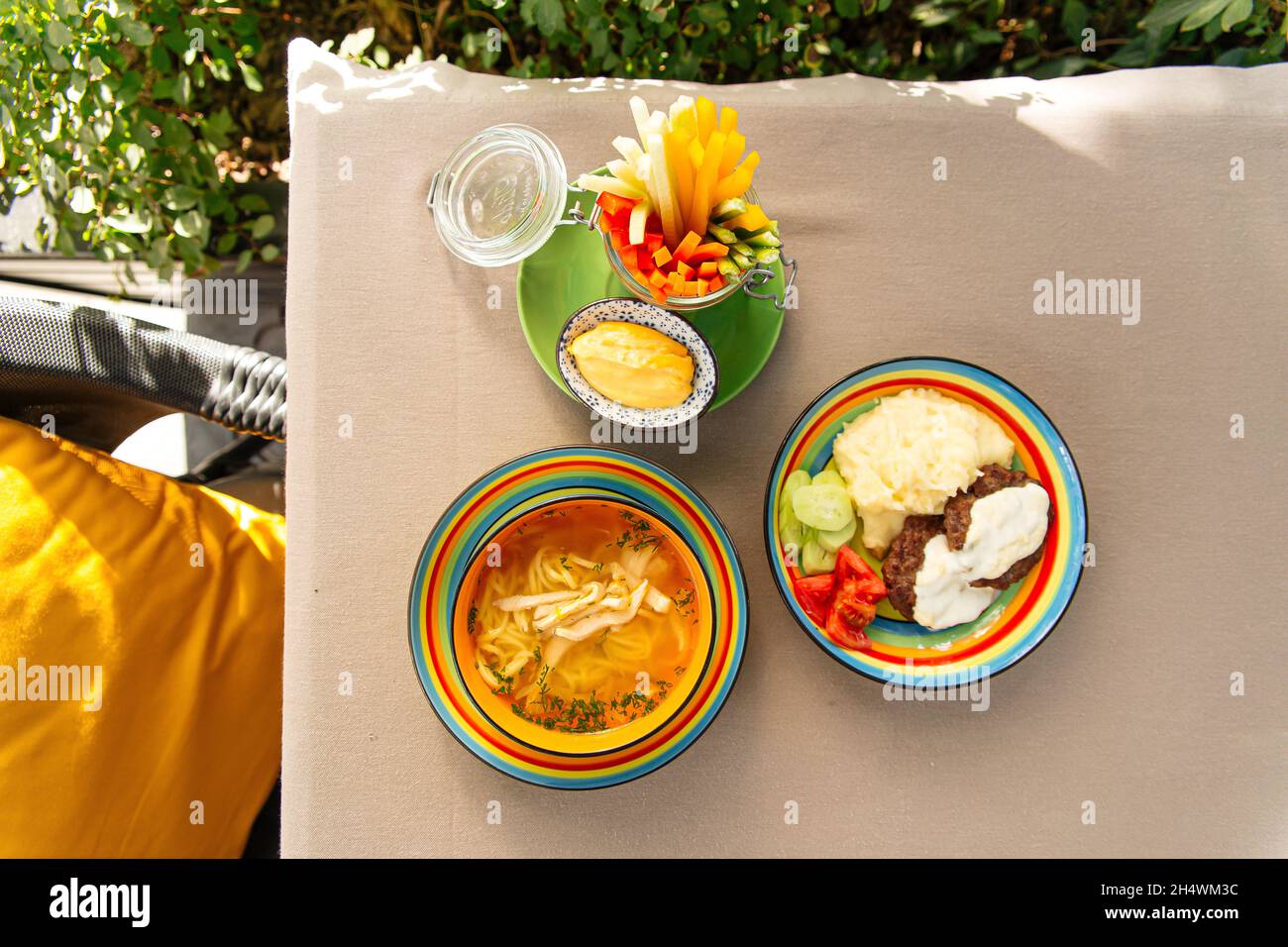 Full course meal hi-res stock photography and images - Alamy