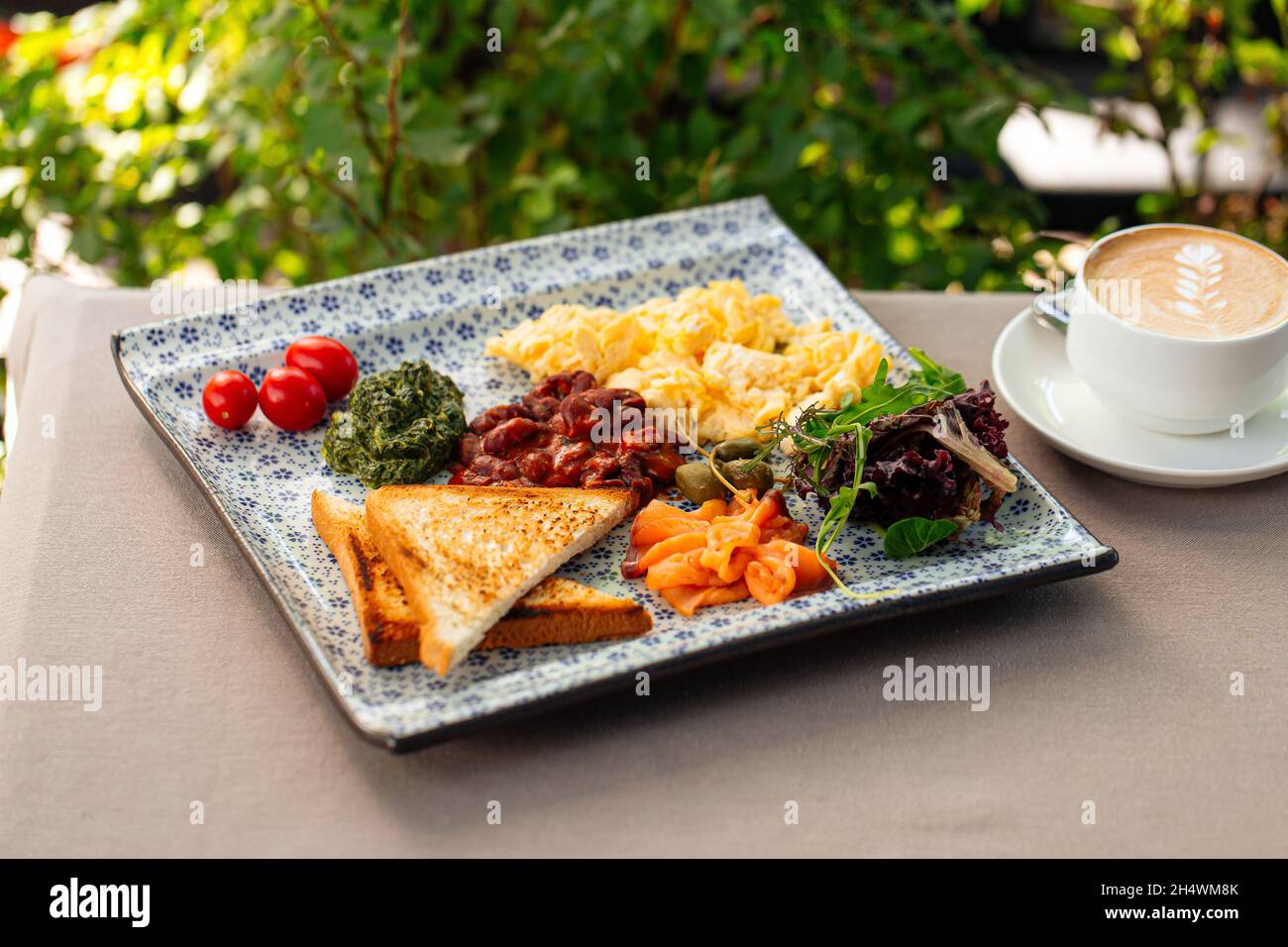 Served for breakfast hi-res stock photography and images - Alamy