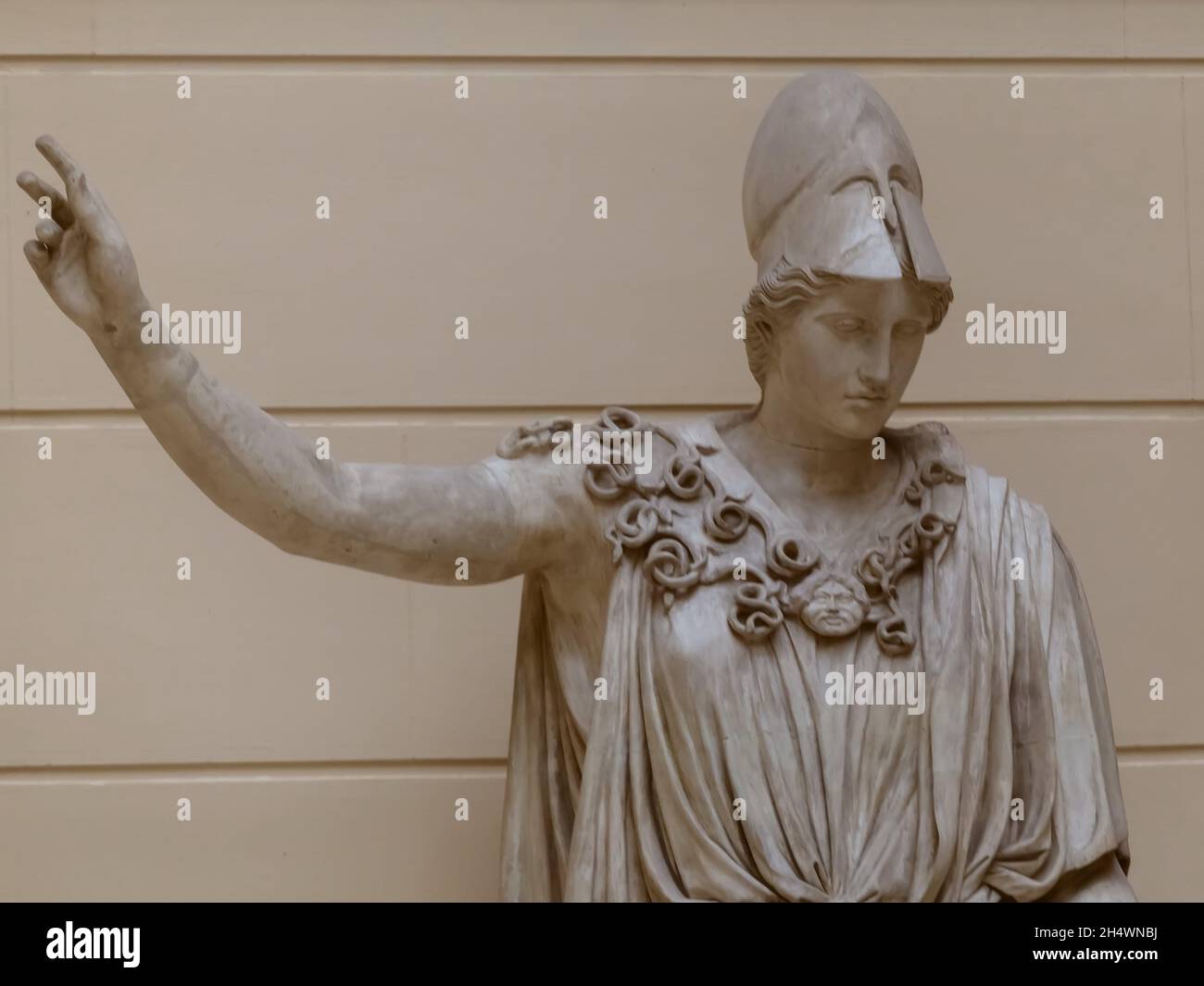 Moscow, Russia. 02nd Mar, 2019. Athena of Velletri or Velletri Pallas ...