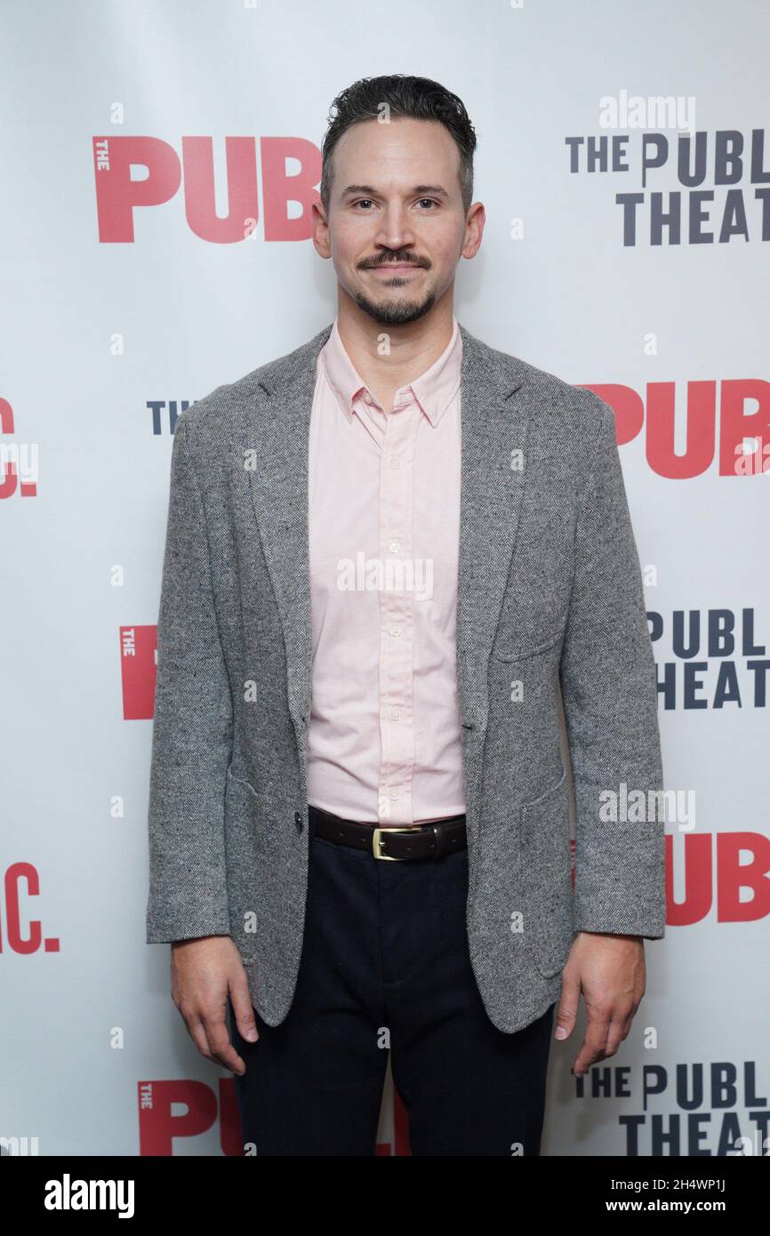 New York, NY, USA. 4th Nov, 2021. Brandon Espinoza in attendance for ...