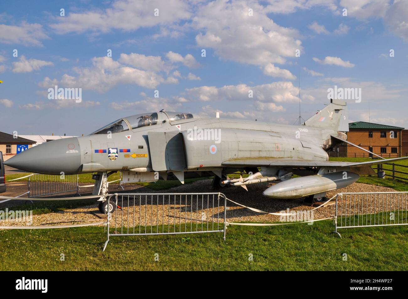 Royal Air Force McDonnell Douglas Phantom FGR.2 XV497 restored and ...