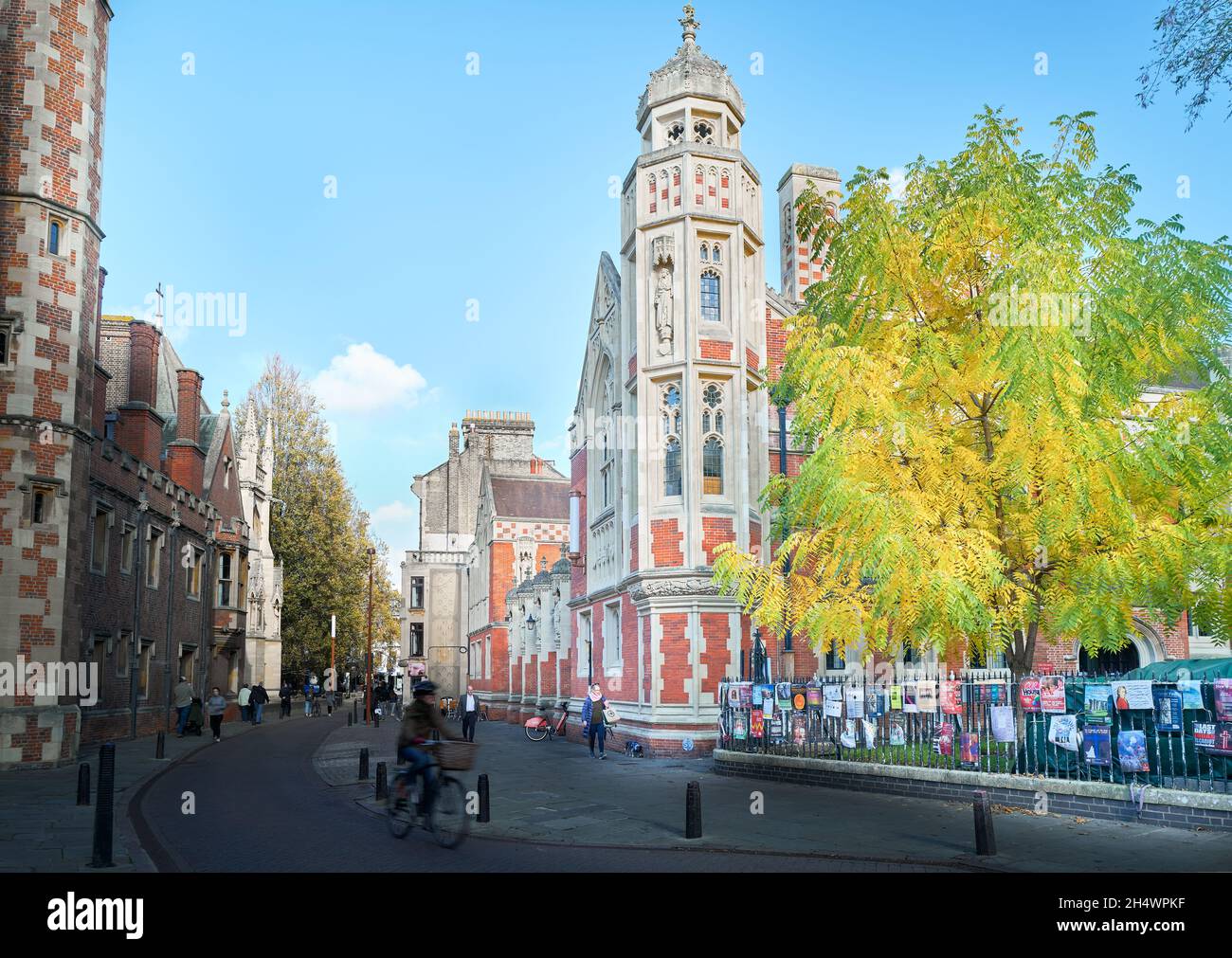 The Old Divinity School at St John's college, Cambridge university ...