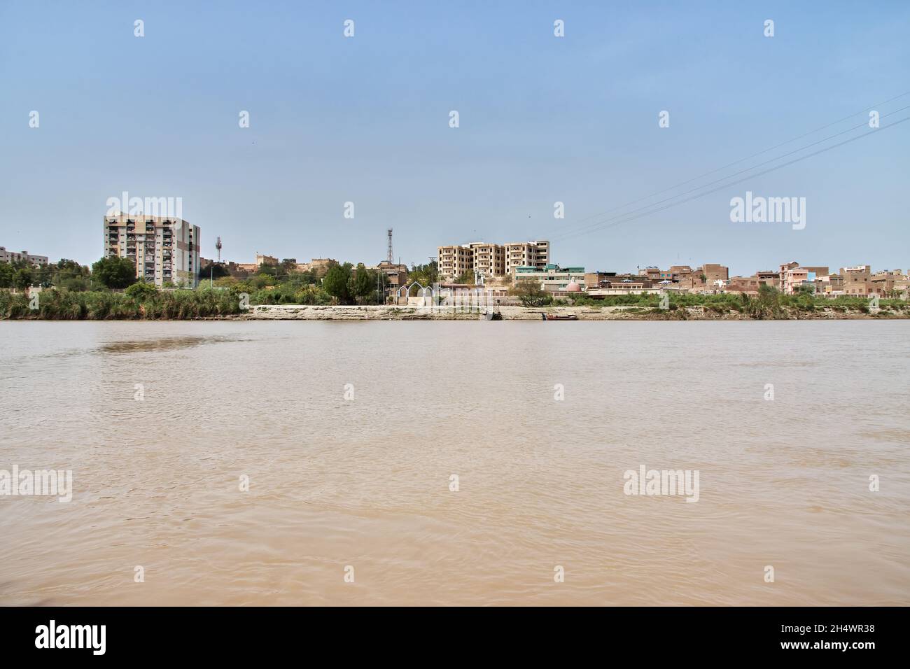 The view of Indus River in Sukkur, Pakistan Stock Photo - Alamy