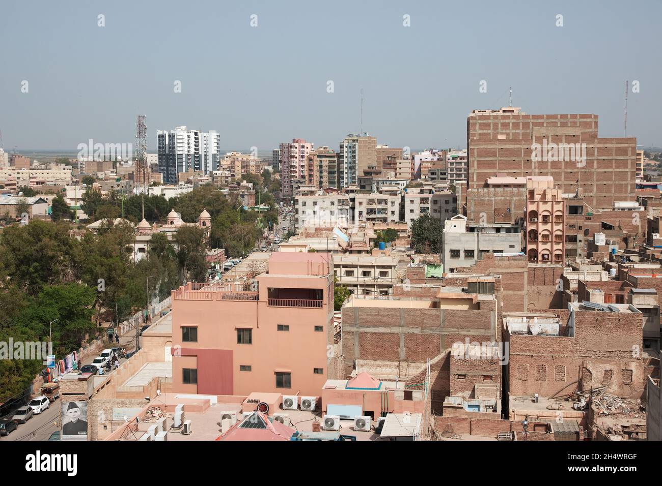 The view of the center of Sukkur, Pakistan Stock Photo - Alamy