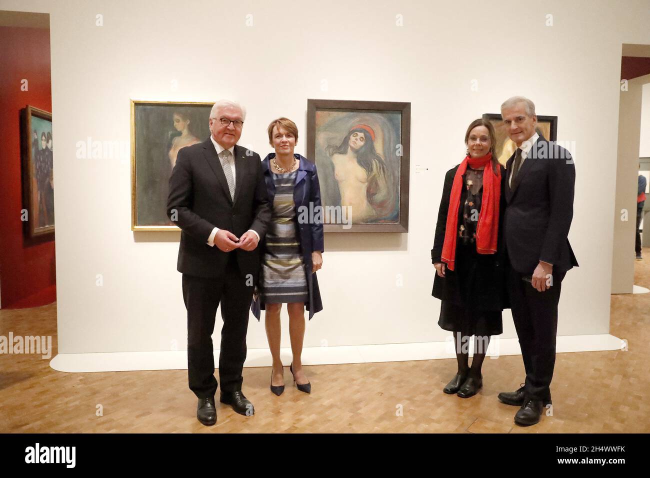 German President Frank-Walter Steinmeier and Elke Badenbender to ...