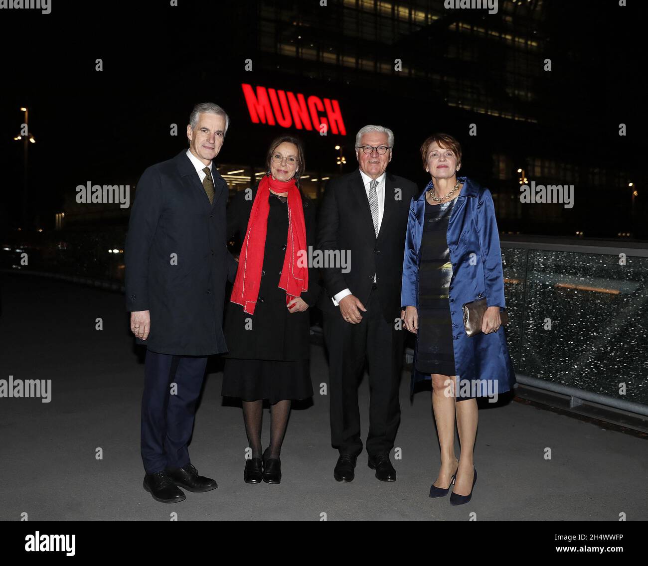 German President Frank-Walter Steinmeier and Elke Badenbender to ...