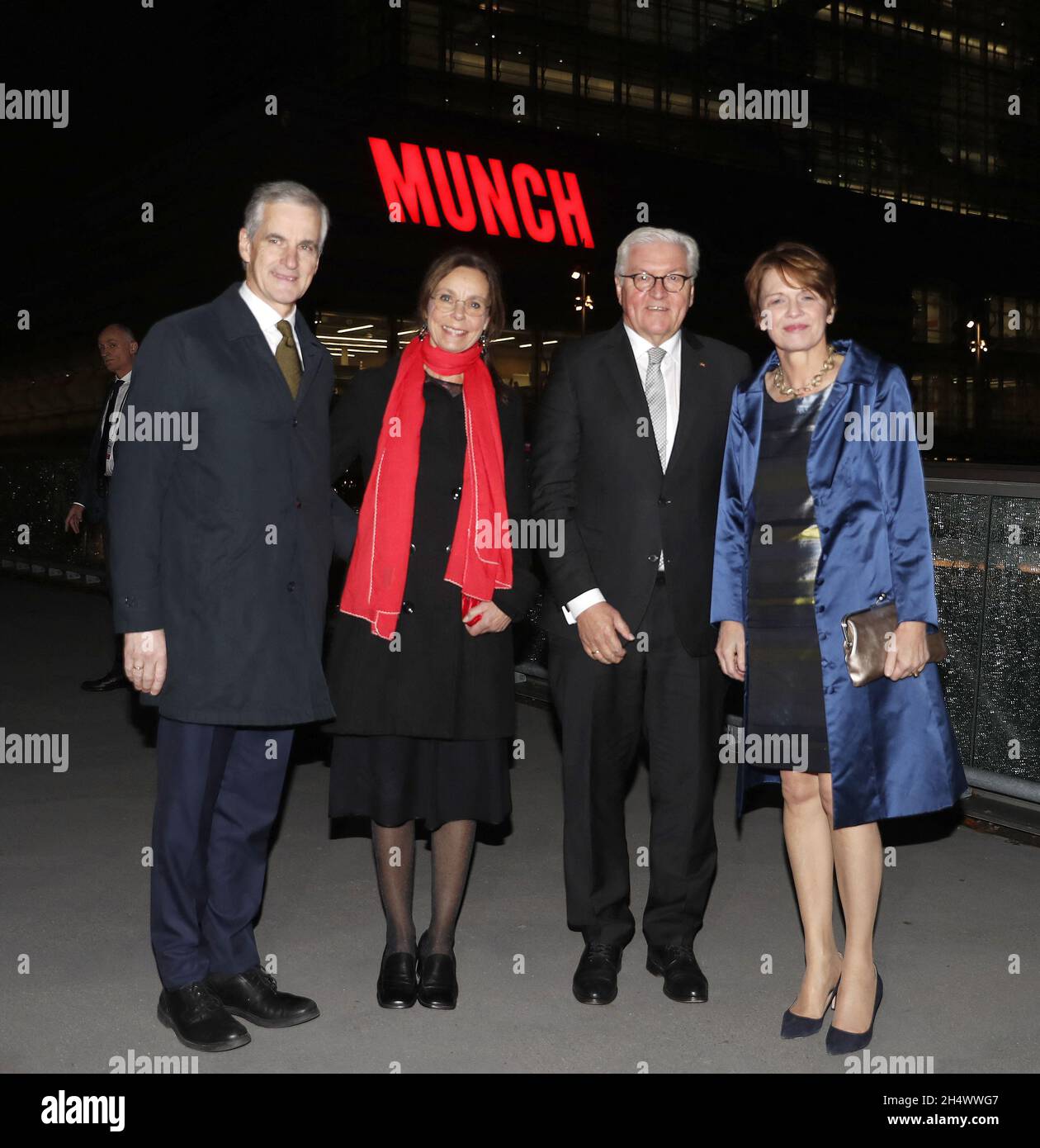 German President Frank-Walter Steinmeier and Elke Badenbender to ...