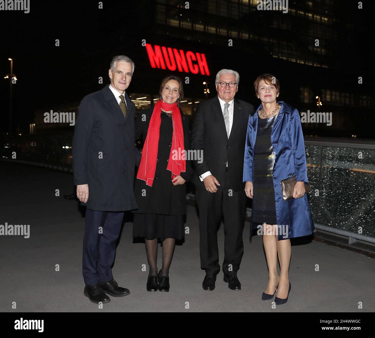 German President Frank-Walter Steinmeier and Elke Badenbender to ...