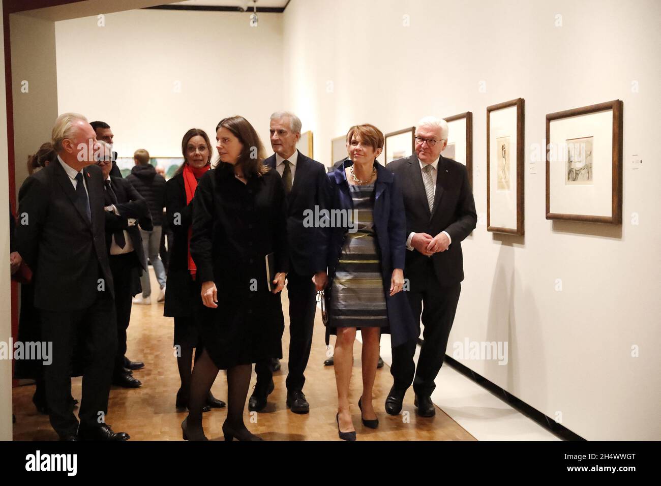 German President Frank-Walter Steinmeier and Elke Badenbender to ...