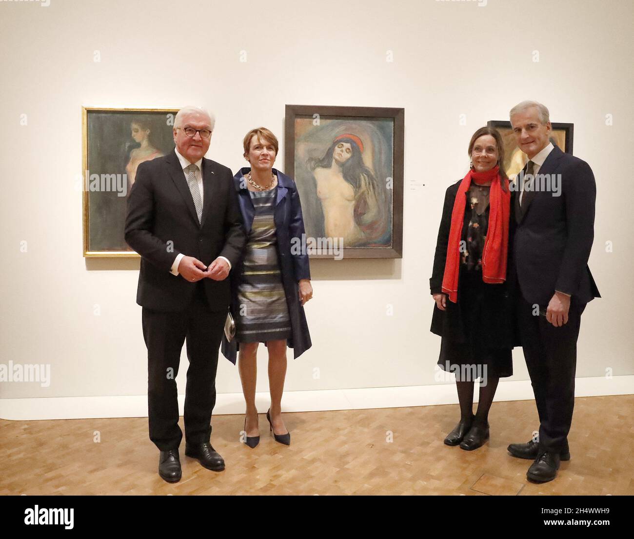 German President Frank-Walter Steinmeier and Elke Badenbender to ...