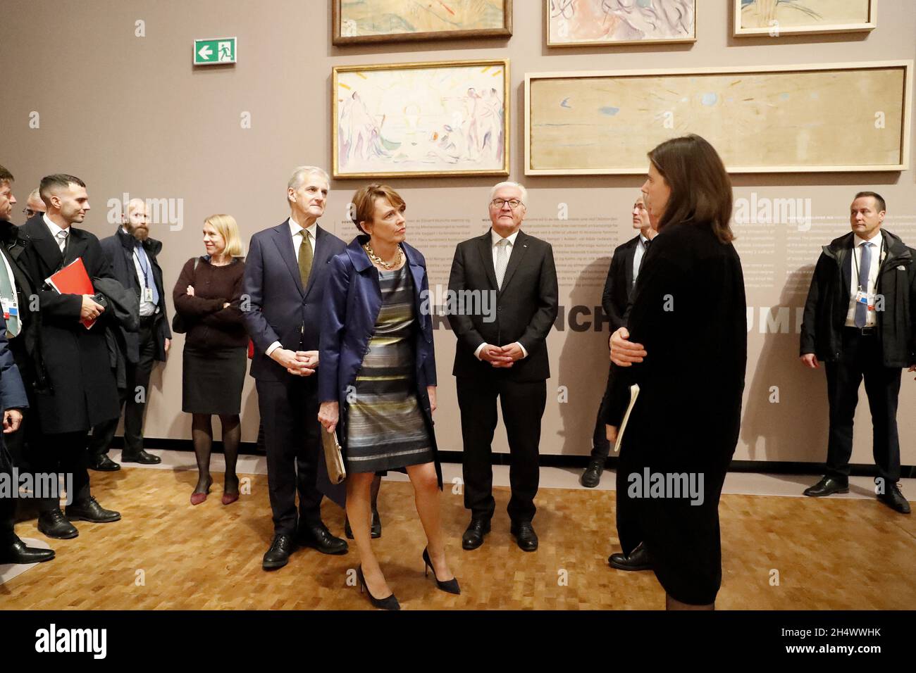 German President Frank-Walter Steinmeier and Elke Badenbender to ...