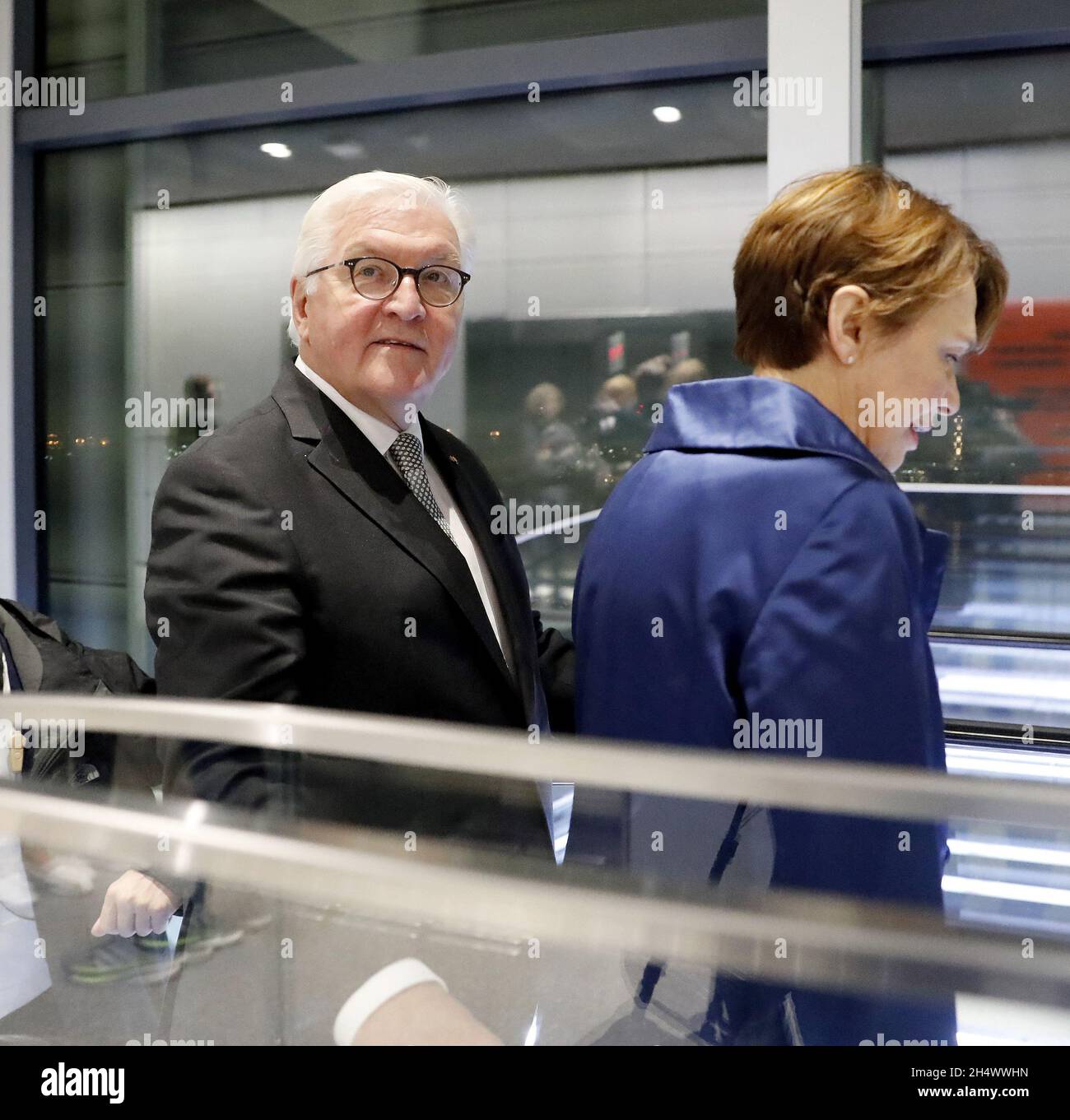 German President Frank-Walter Steinmeier and Elke Badenbender to ...