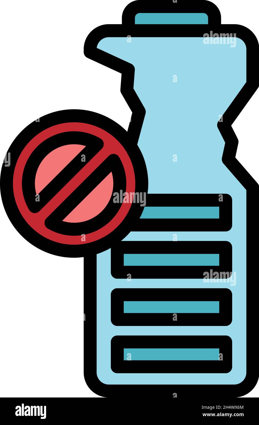 Half poor battery icon. Outline half poor battery vector icon color ...