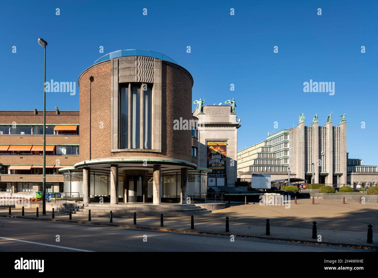Brüssel, Bruxelles, Expo, Expositiehallen van Brussel, Paleizen van de ...