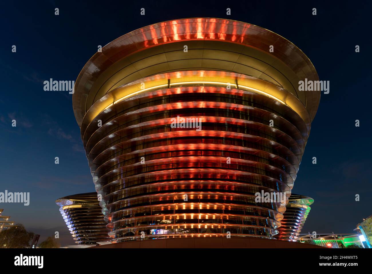 The Mobility Pavilion, designed by the award-winning Foster + Partners ...