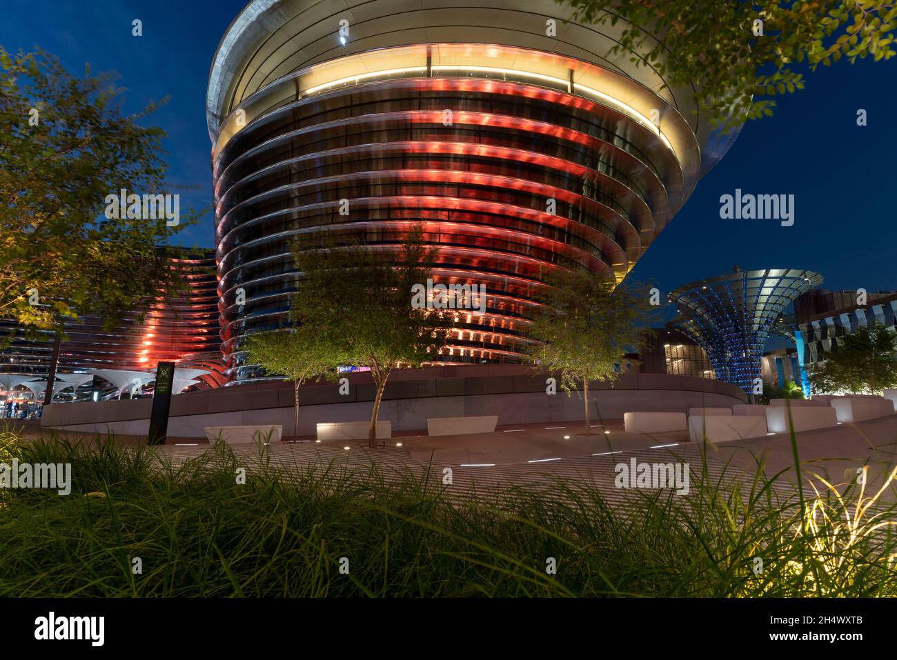 The Mobility Pavilion, designed by the award-winning Foster + Partners ...