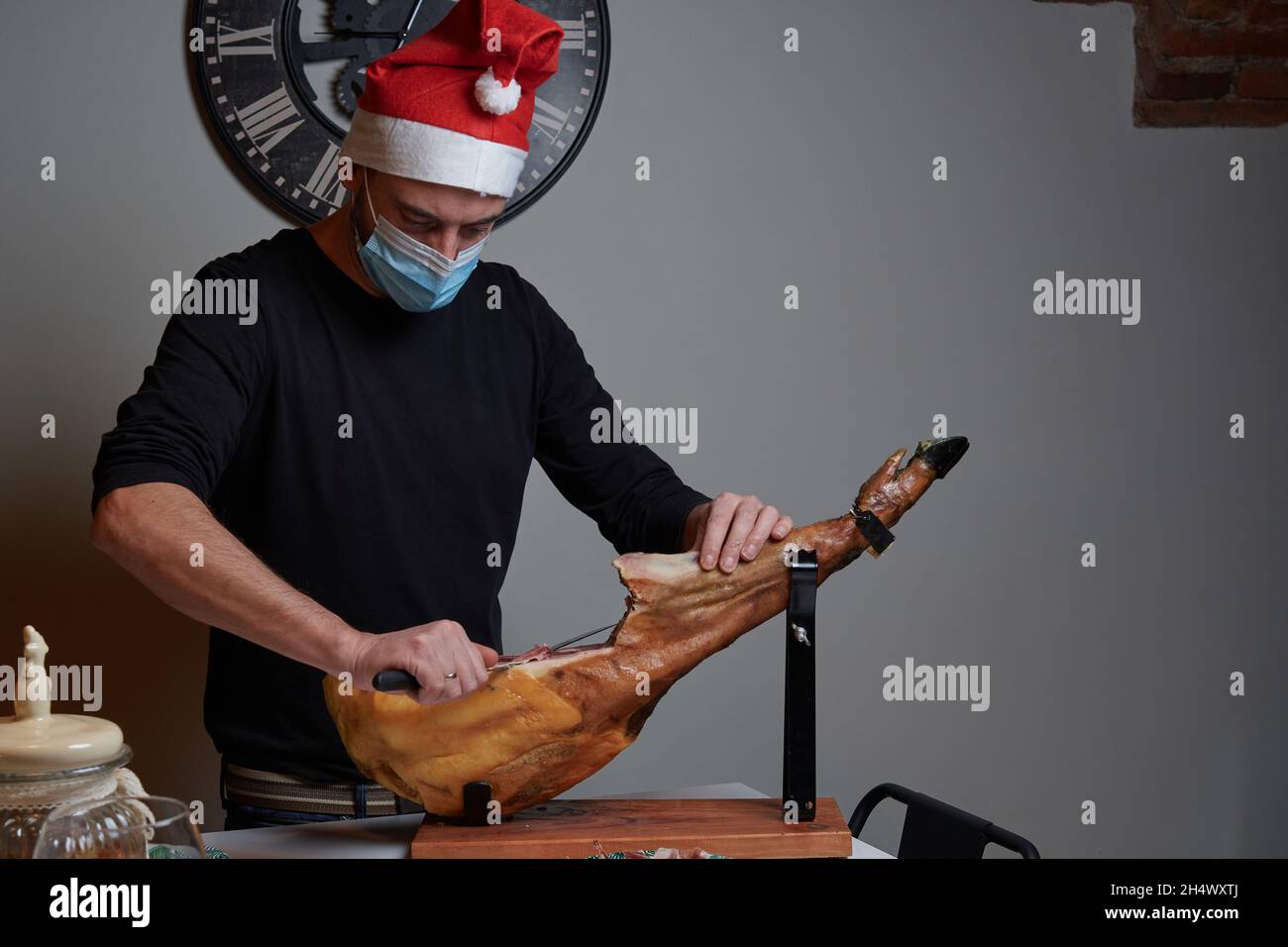 Ham cutter hi-res stock photography and images - Alamy