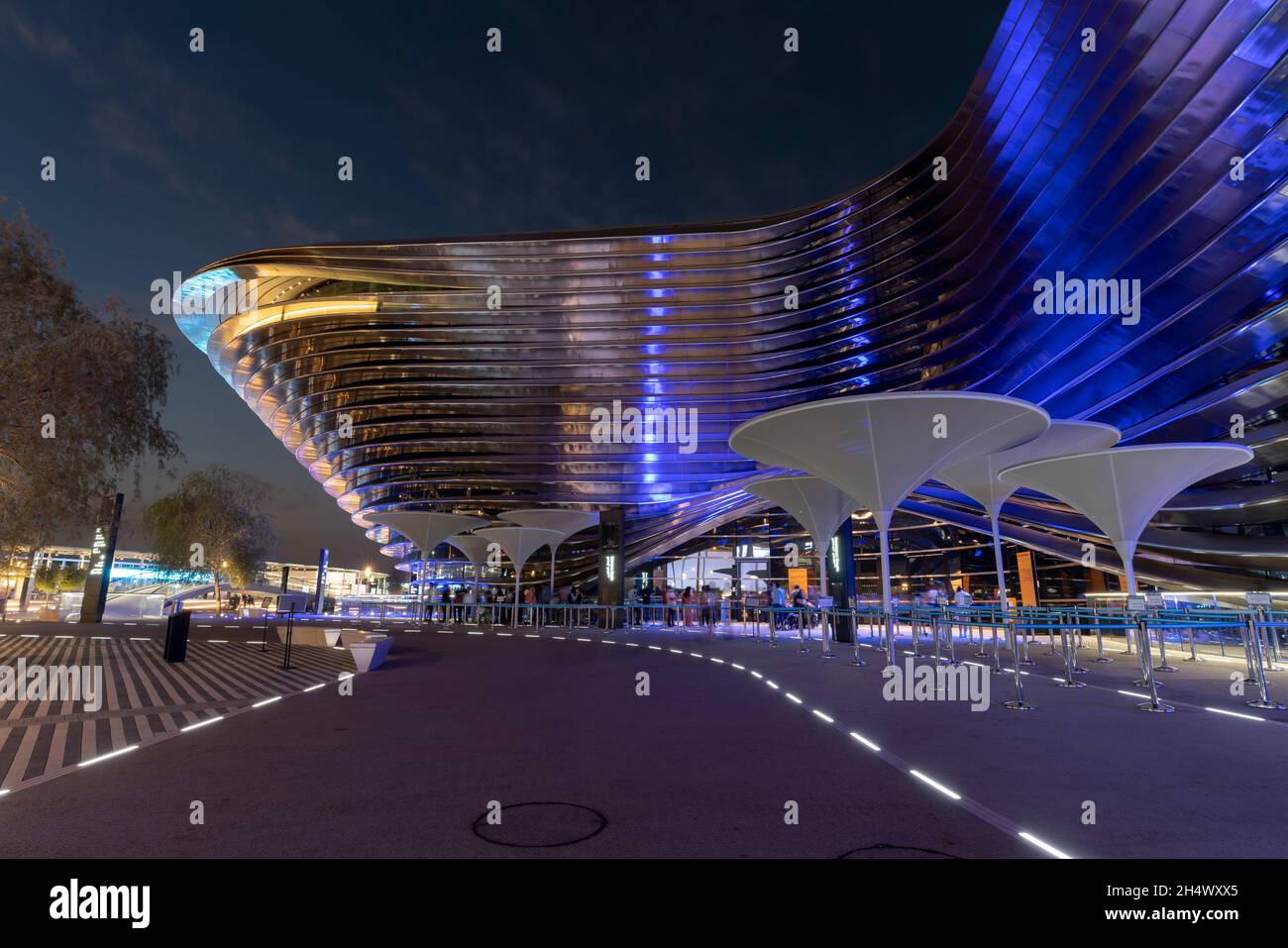 The Mobility Pavilion, designed by the award-winning Foster + Partners ...