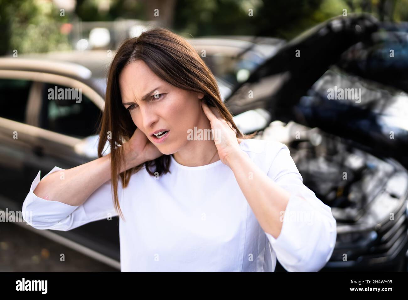 Whiplash car hi-res stock photography and images - Alamy